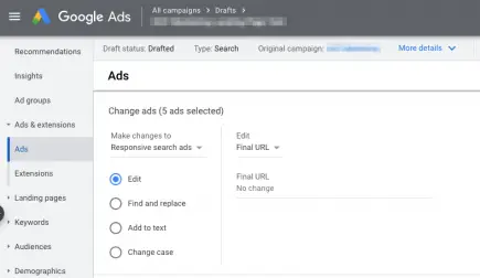 How to create an AdWords A/B Test | Google Ads Experiment