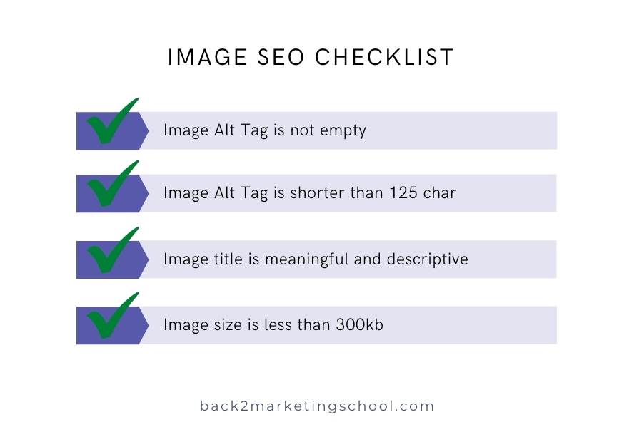 What is an Image Alt Tag and what do I need to consider?